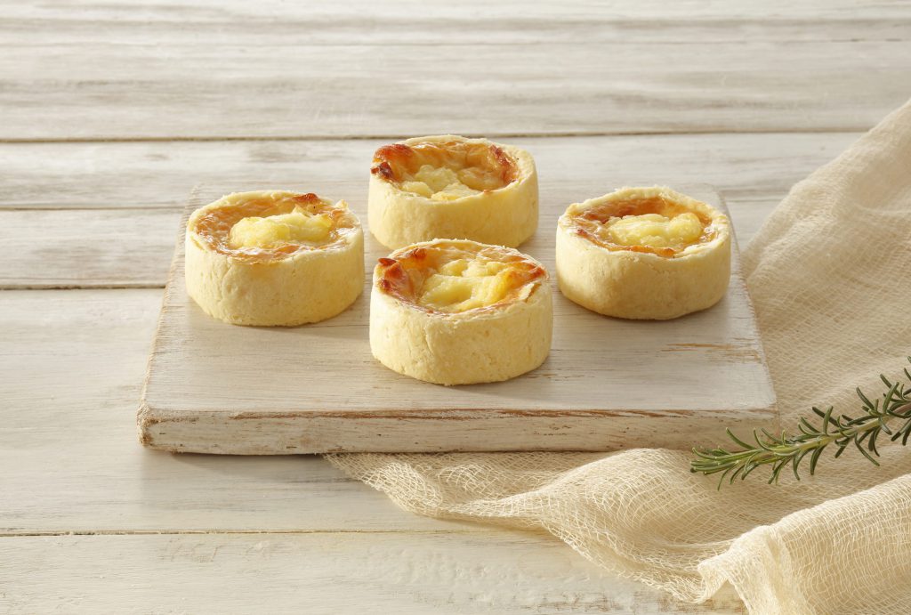 Quiche de 4 Queijos | mini – Fina Farinha